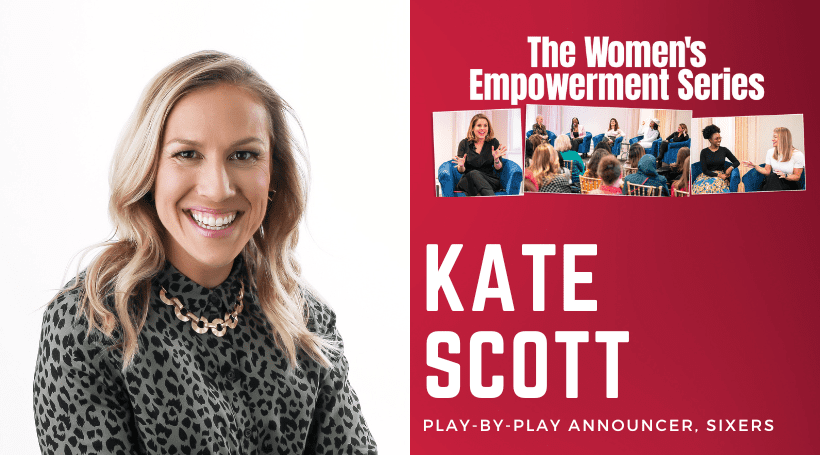 Philadelphia 76er's Kate Scott is Calling the Shots - SJ Mag Media